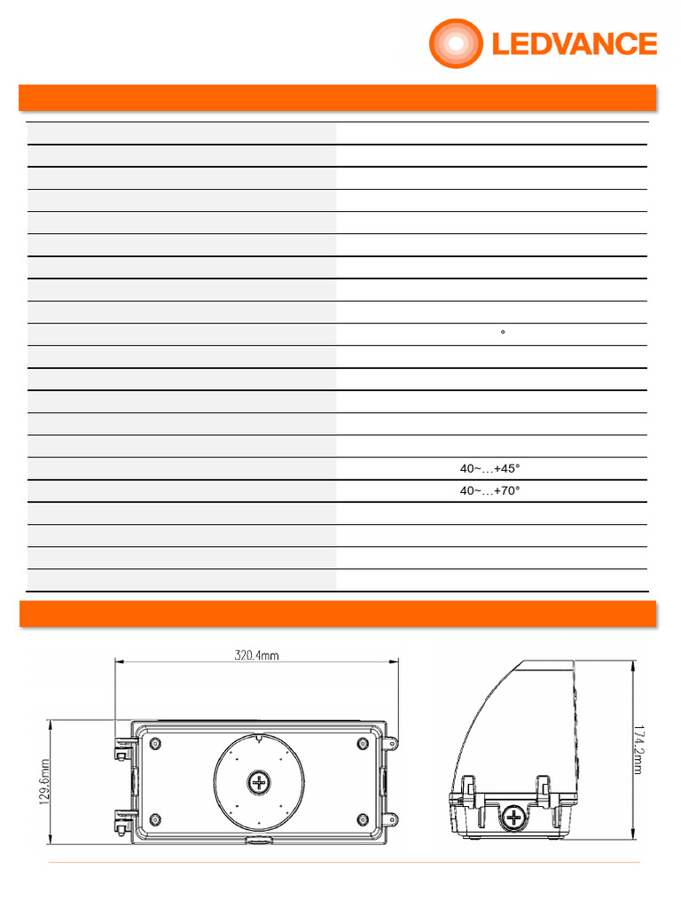 LEDVANCE WALL PACK (3) - Parte2 | PDF
