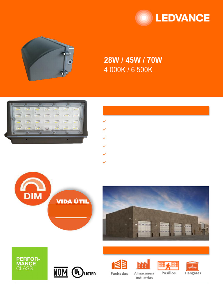 LEDVANCE WALL PACK (3)_Parte1 | PDF