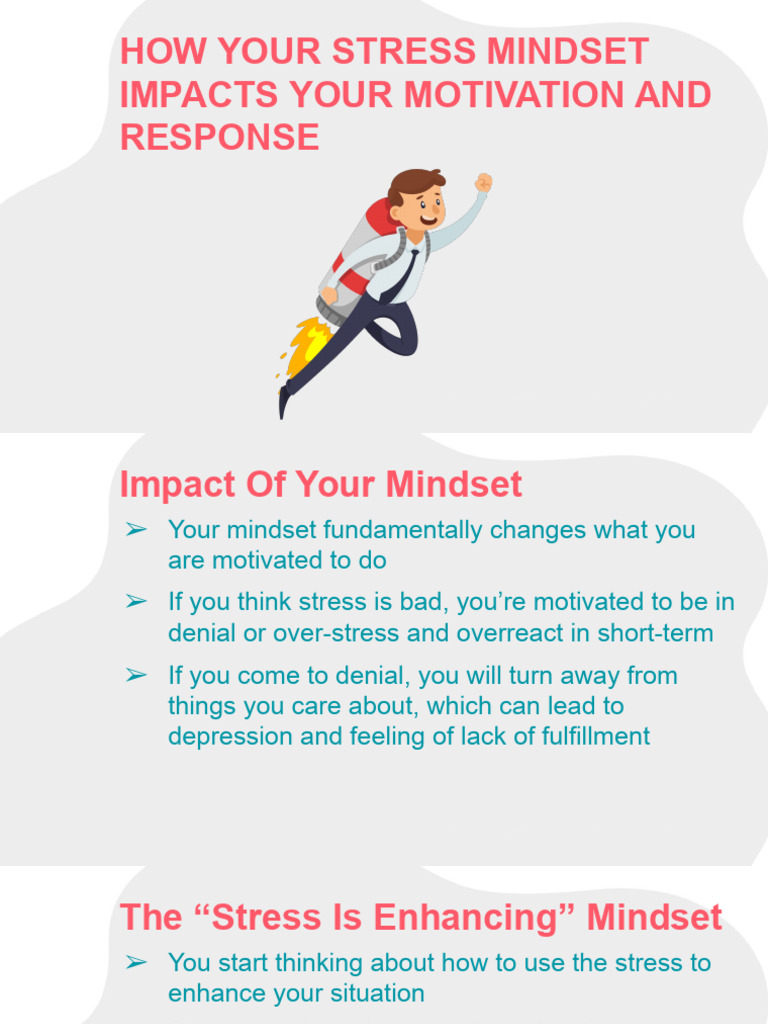 Stress Mindset and Motivation | PDF