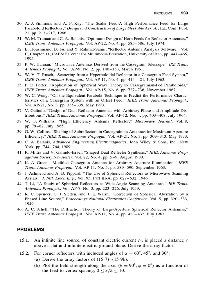 Antenna Theory Analysis and Design (3rd Edition) - Trang-4 | PDF | Electromagnetic Radiation | Waves