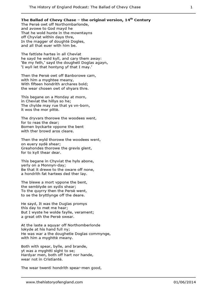 Medieval English Ballads | PDF