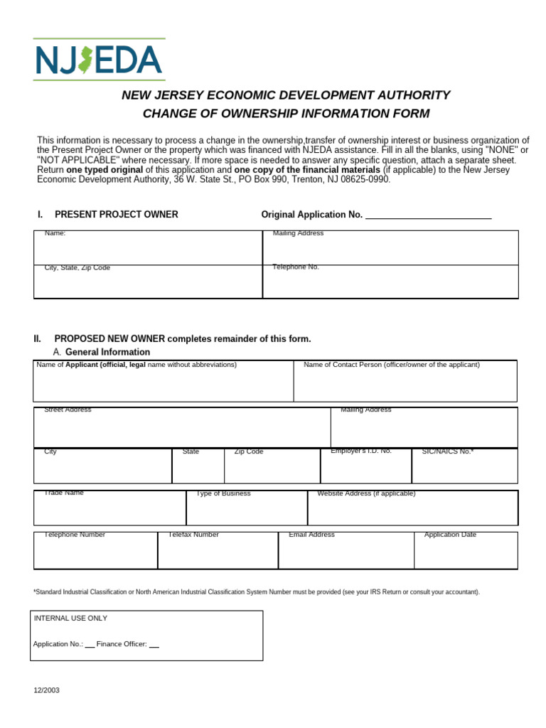 Change Ownership Form Updated 11.16.2021 | PDF | Employment | Wage