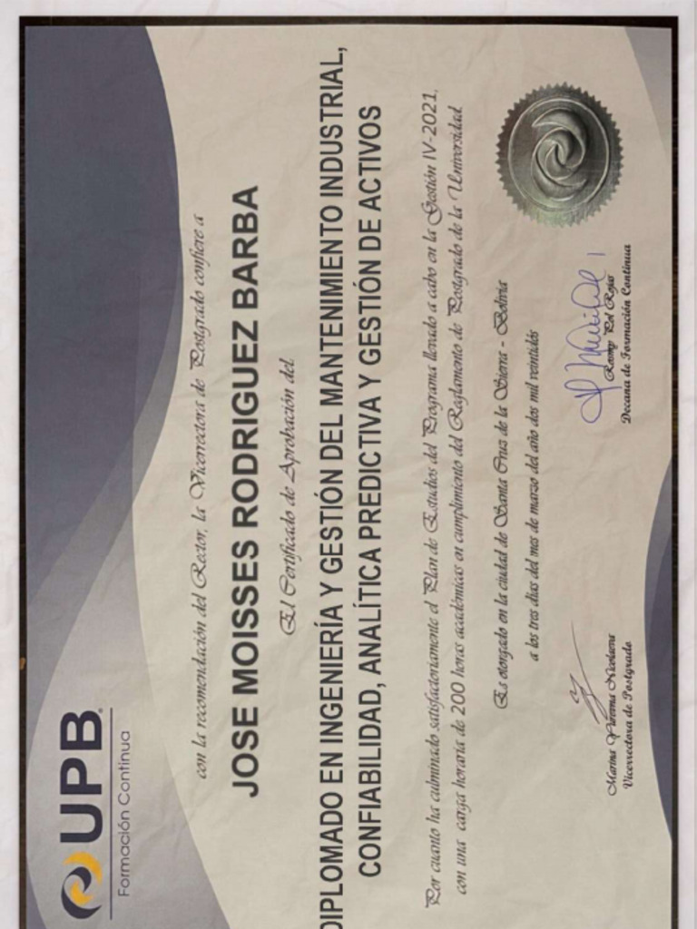 UPB MANTENIMIENTO | PDF