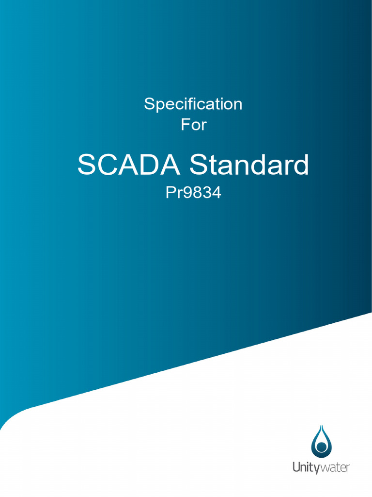 Pr9834 - SCADA Standard | PDF | Programmable Logic Controller | Button ...