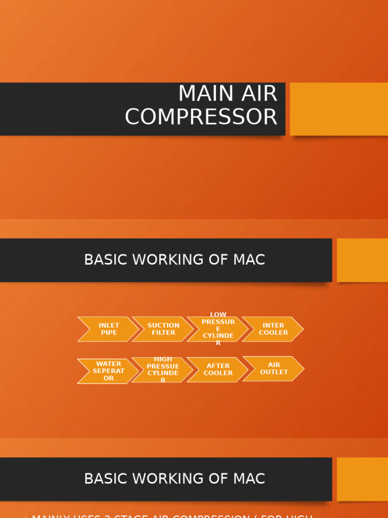 Main Air Compressor Mac | PDF | Liquids | Manufactured Goods