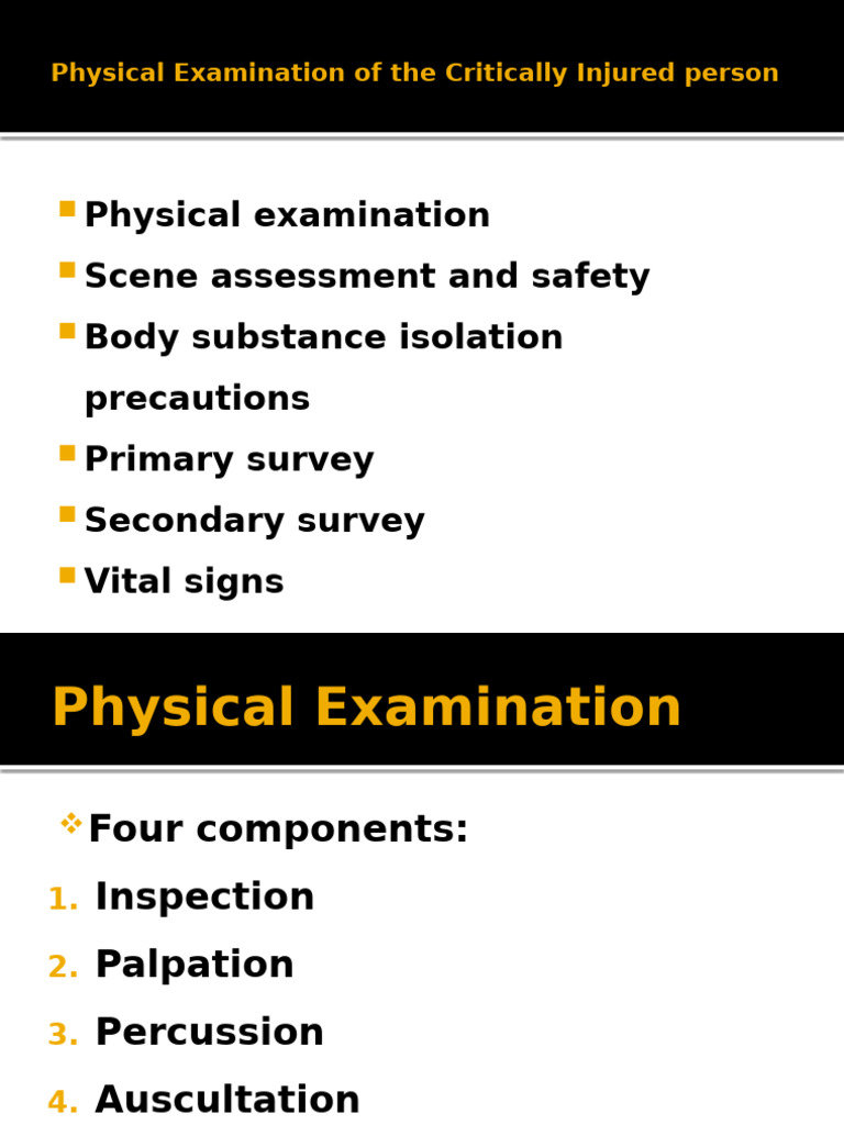 2ER-Lec-critical Injured Person Assessment | PDF | Hepatitis | Hiv/Aids