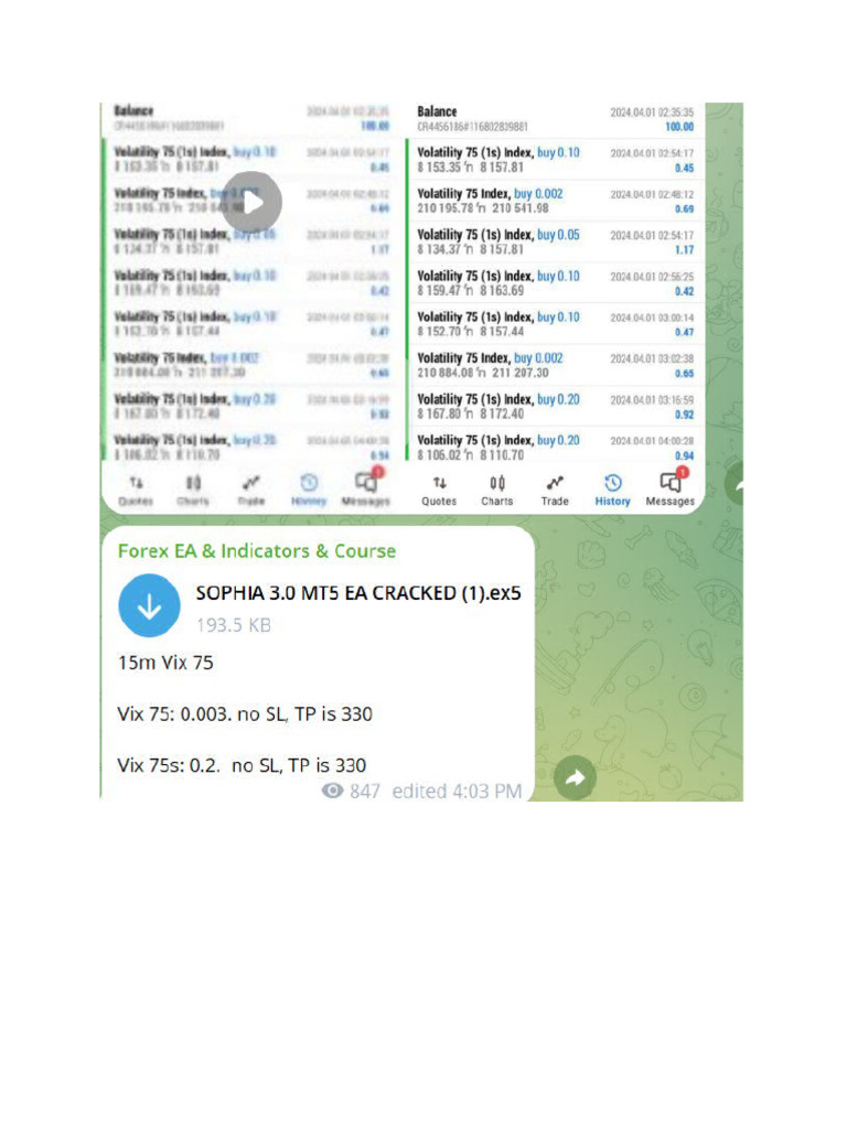 SOPHIA V3.0 MT5 EA - Rar Screen | PDF