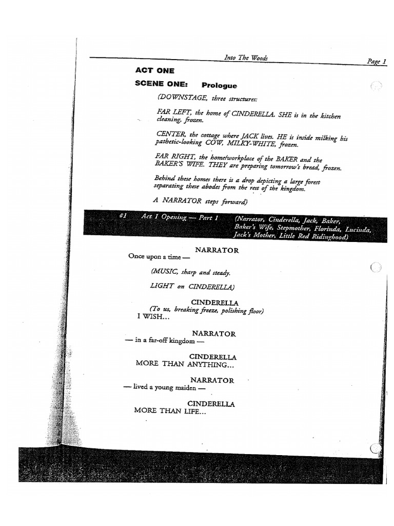 Into The Woods | PDF