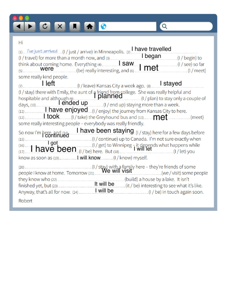 Mixed Tenses | PDF