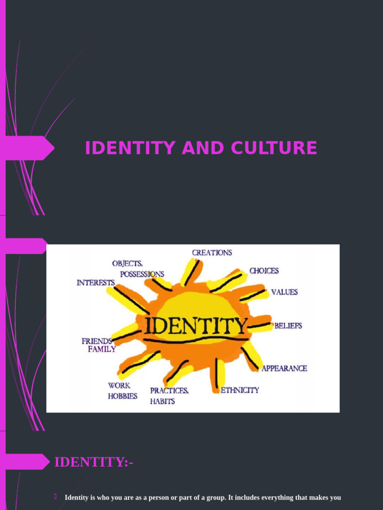 Identity and Culture | PDF | Identity (Social Science) | Festival