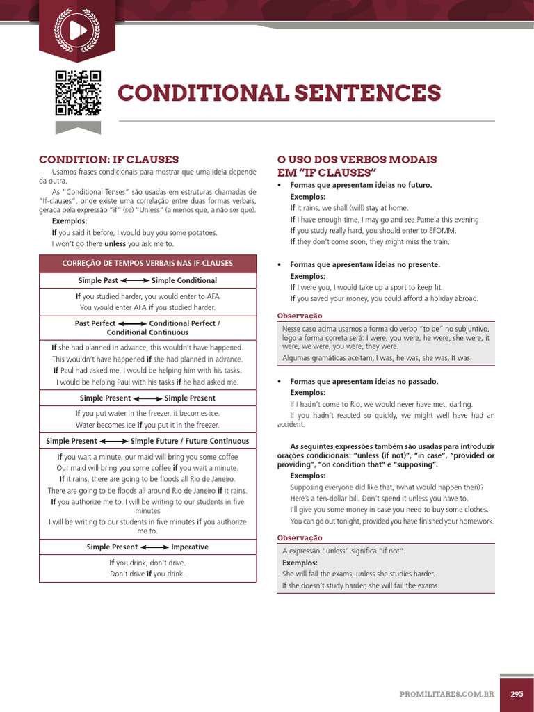 Understanding Conditional Sentences | PDF