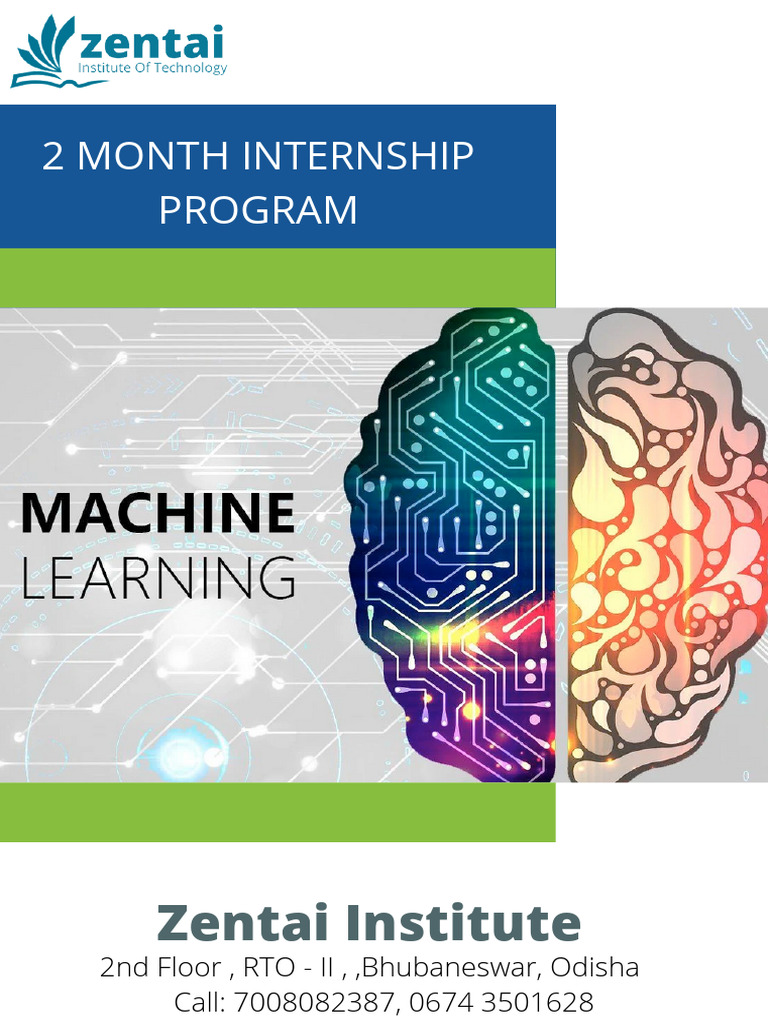 Python & ML Internship for Students | PDF