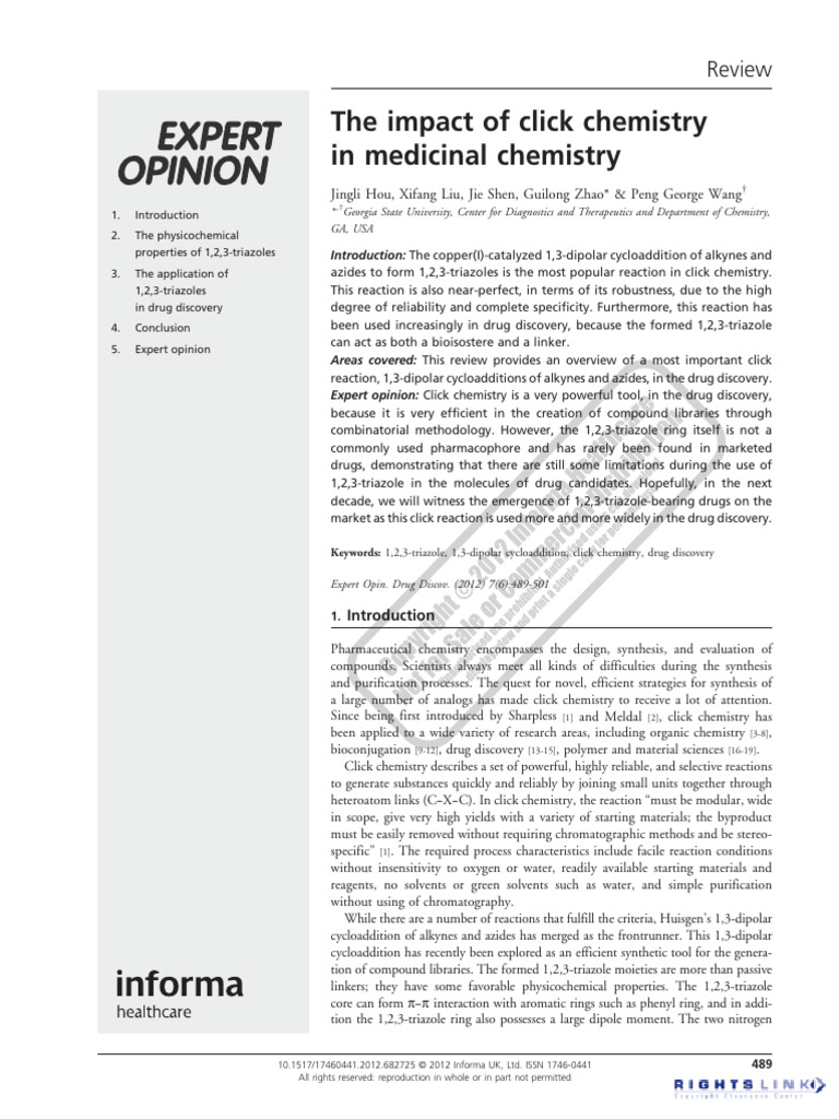 Hou 2012 | PDF | Amide | Hydrogen Bond
