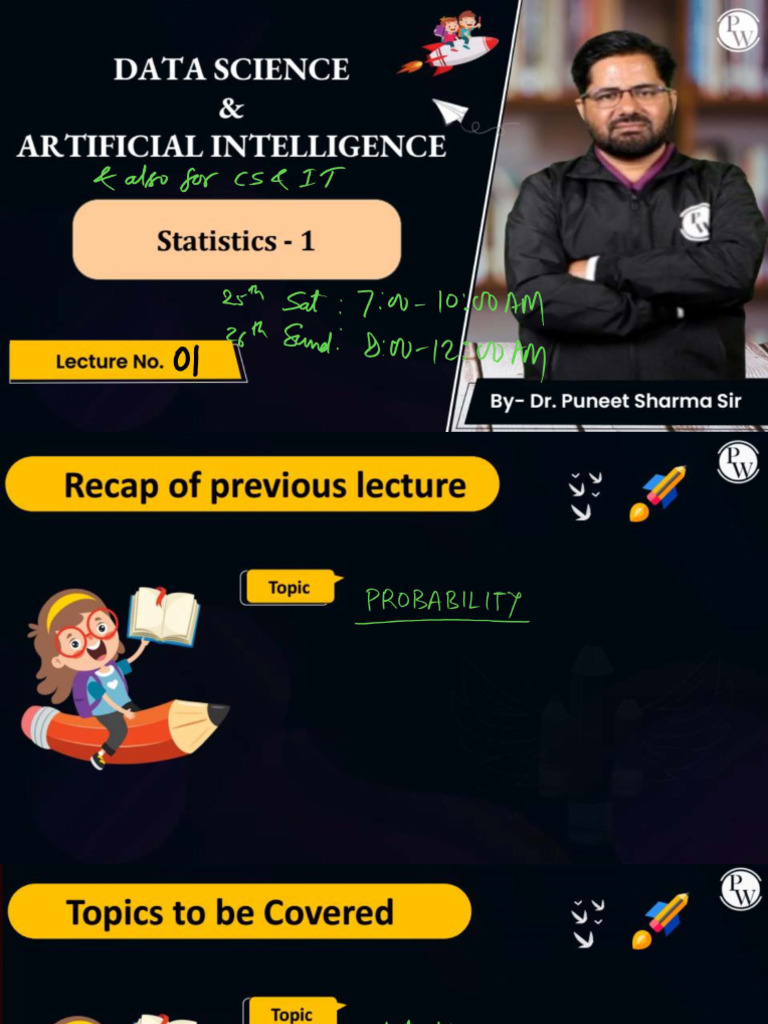 Statistics 1 01 Class Notes Pdf