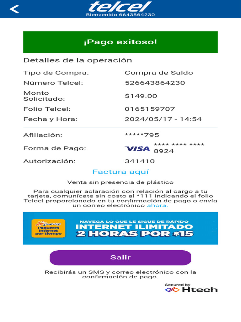 Recargas Telcel | PDF