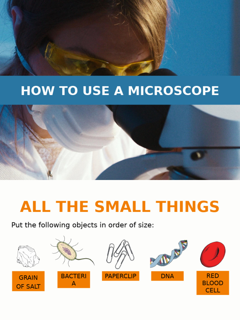 Microscope - Parts and How To | PDF | Microscope | Microscopy