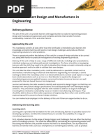 Sample Assessment Material Unit 3 Product Design and Manufacture | PDF | Diploma