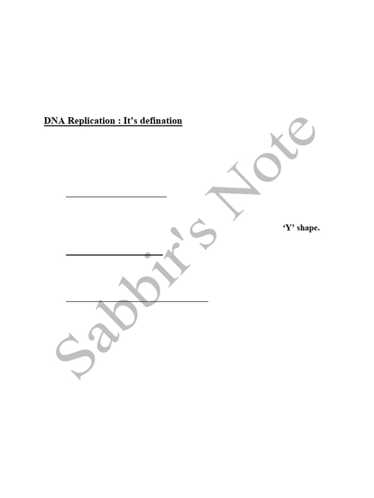 3. Replication of DNA Note (Book Page 53)-Converted | PDF