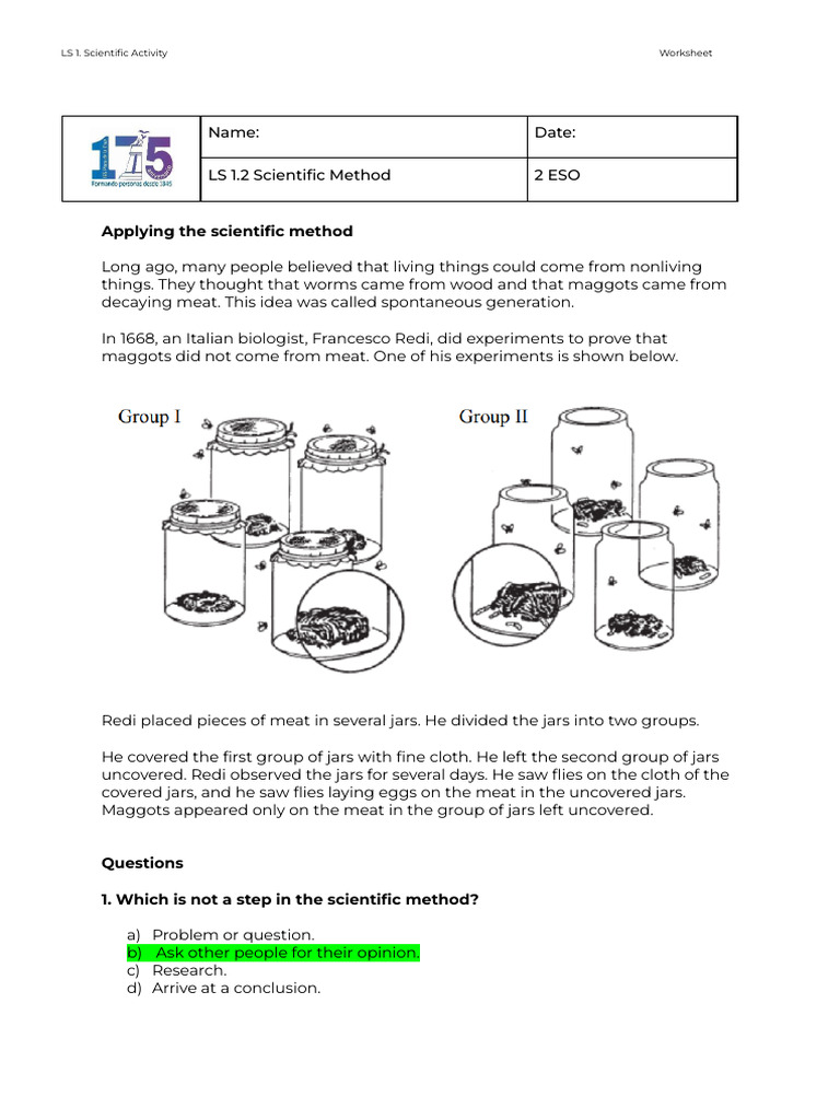 Understanding the Scientific Method | PDF | International System Of ...