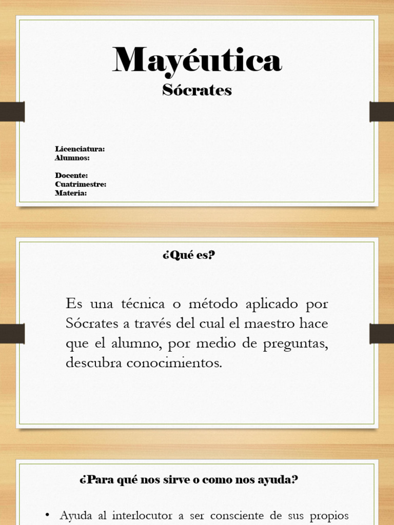Mayeútica | PDF