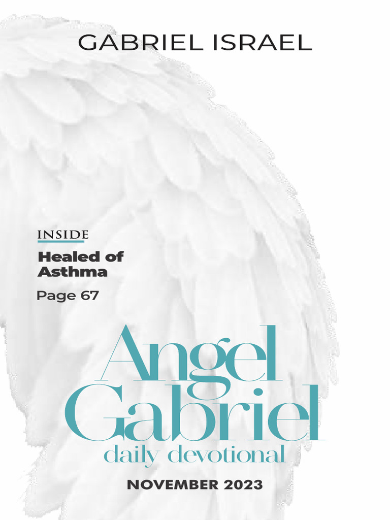Angel Gabriel Daily November 2023-1 | PDF | Jesus | Salvation