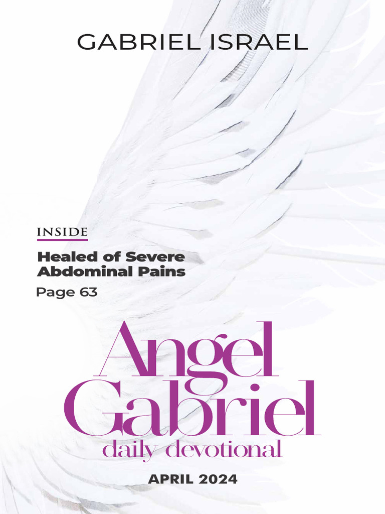 April 2024 Angel Gabriel Daily Devotional-2 | PDF | Born Again | Prayer