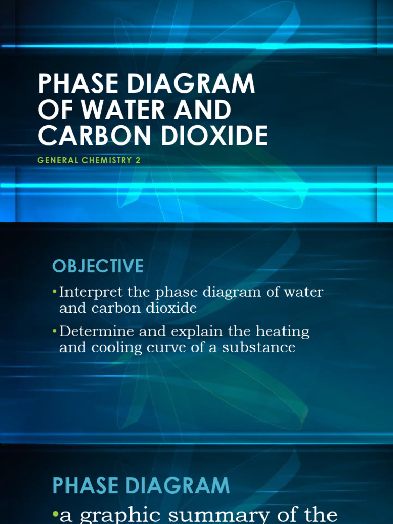 Phase Diagrams of Water and CO2 | PDF | Phase (Matter) | Phase Diagram