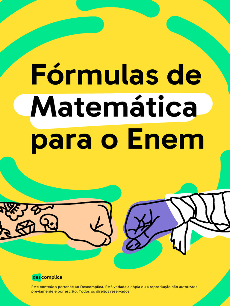 Fórmulas de Matemática para o Enem | PDF | Triângulo | Trigonometria