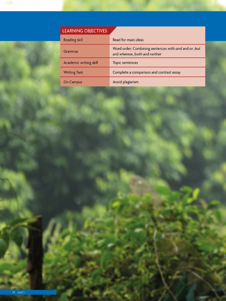 Upper Intermediate R&W - 1. Unit 1 - Animals | PDF