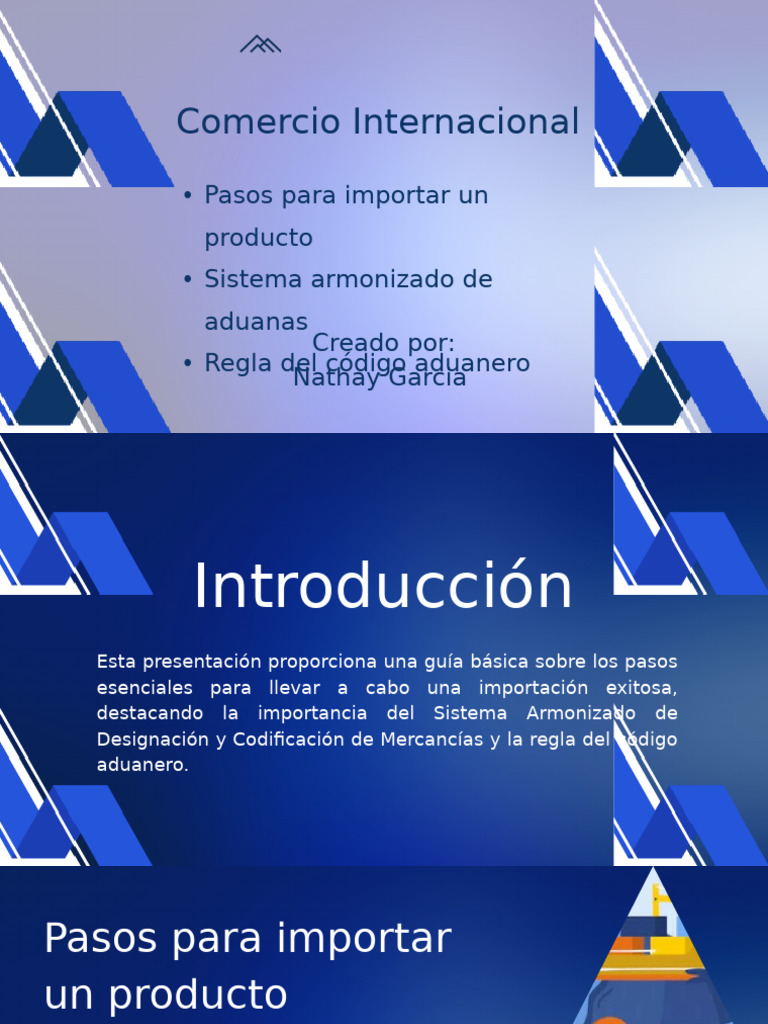 Comercio Int. Nathaly Garcia | PDF | aduana | Arancel