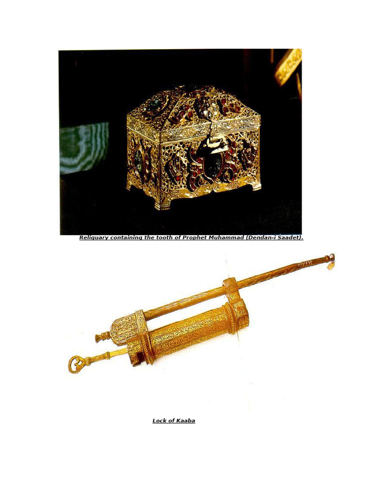 Artifacts of Prophet Muhammad | PDF