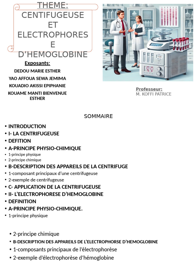 Électrophorèse De L’Hémoglobine Définition – FNXCML