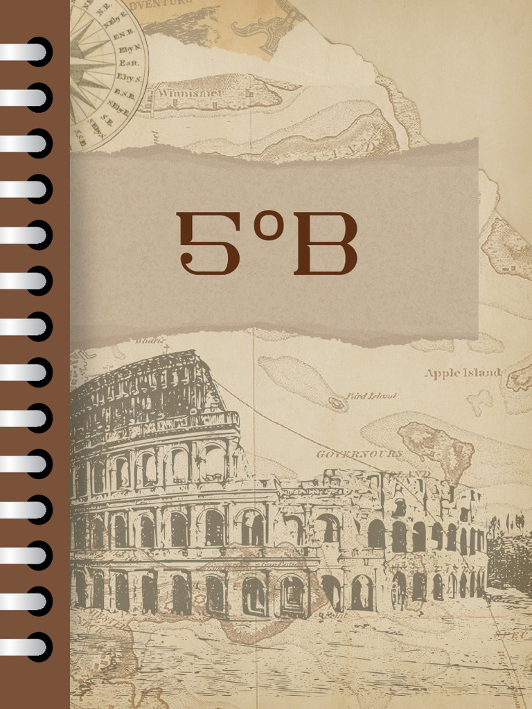 Brown and Beige Vintage History Project Cover Document A4 | PDF