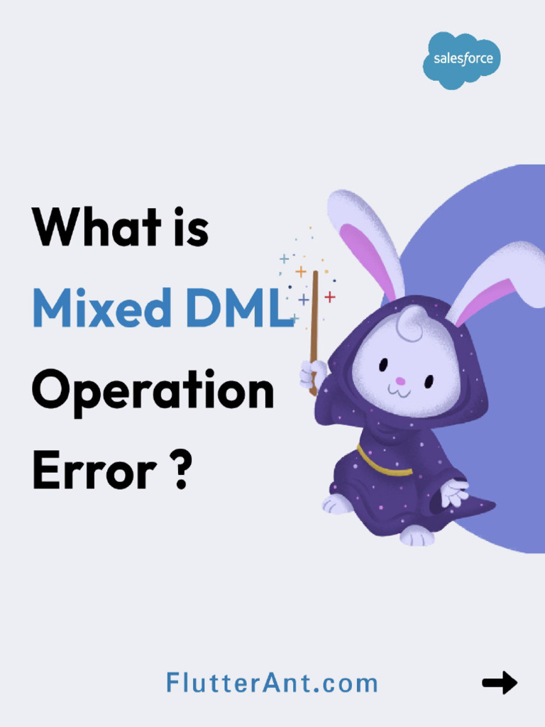 What is Mixed DML Operation Error _ | PDF