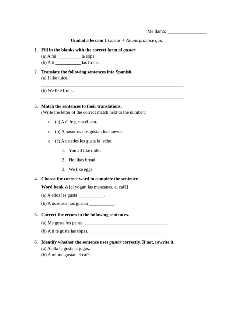 Unidad3.1 Practicequiz | PDF