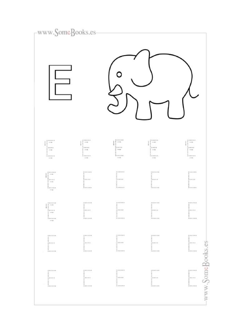 Vocales para Trazo | PDF