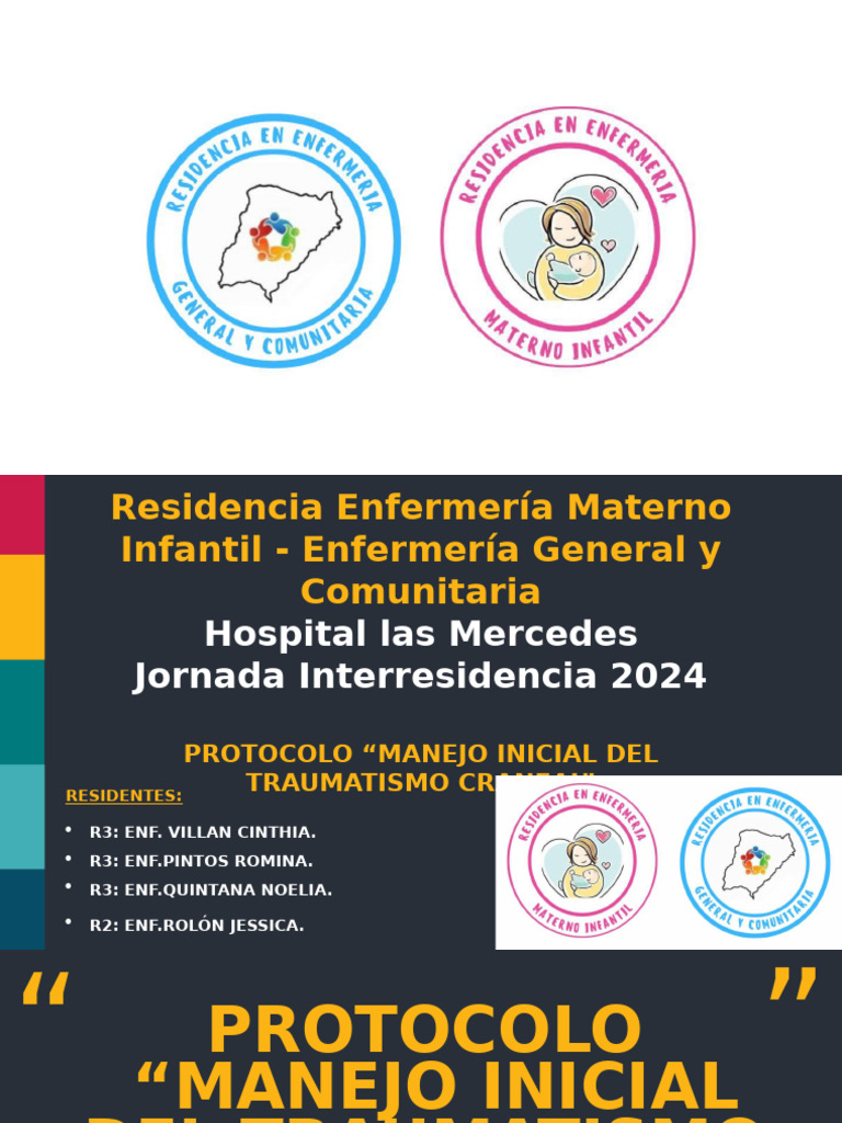 Protocolo Trauma Craneal Infantil 2024 | PDF