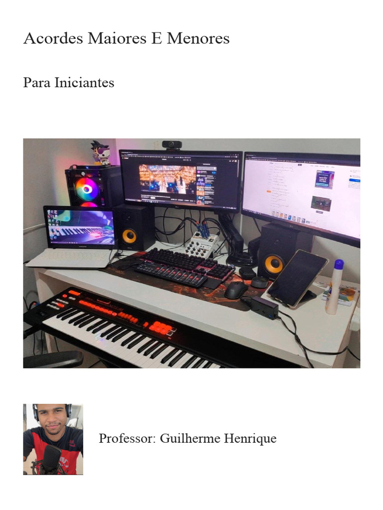 Acordes Maiores E Menores | PDF