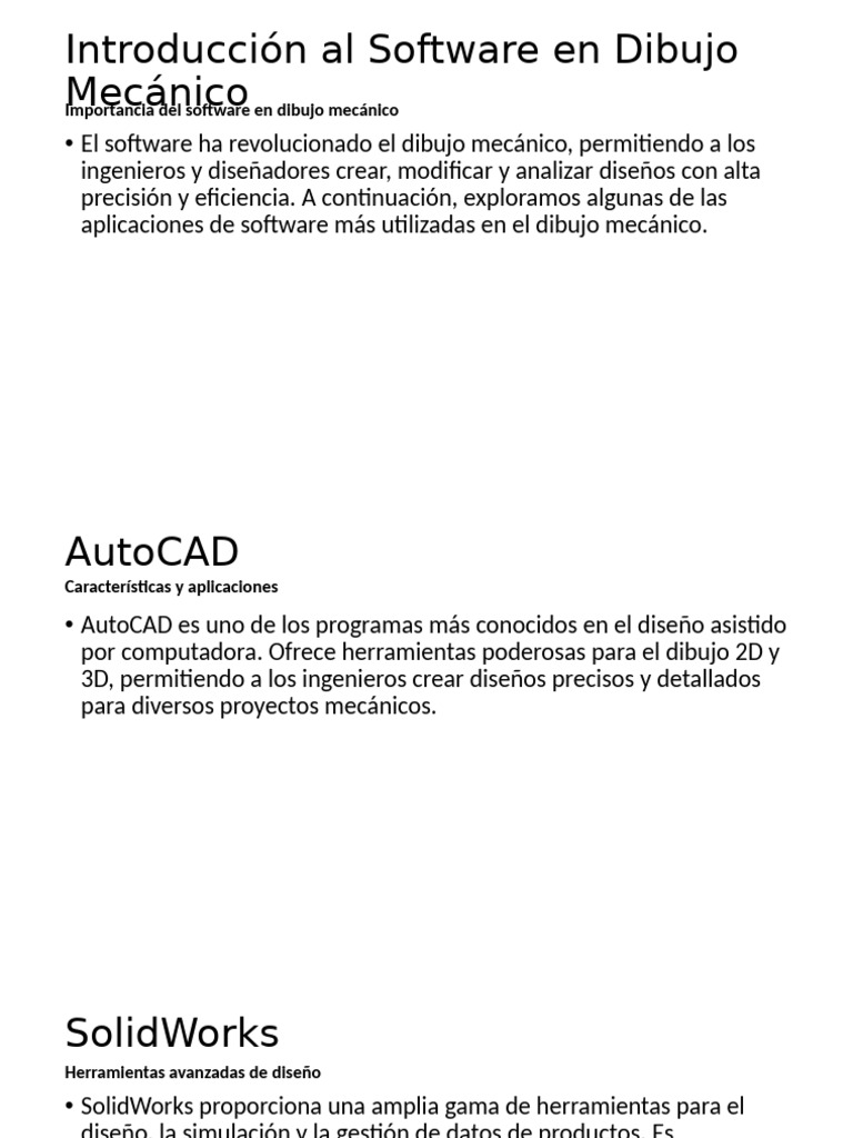 1.5 Software en Dibujo Mecánico | PDF | Autodesk Revit | Software