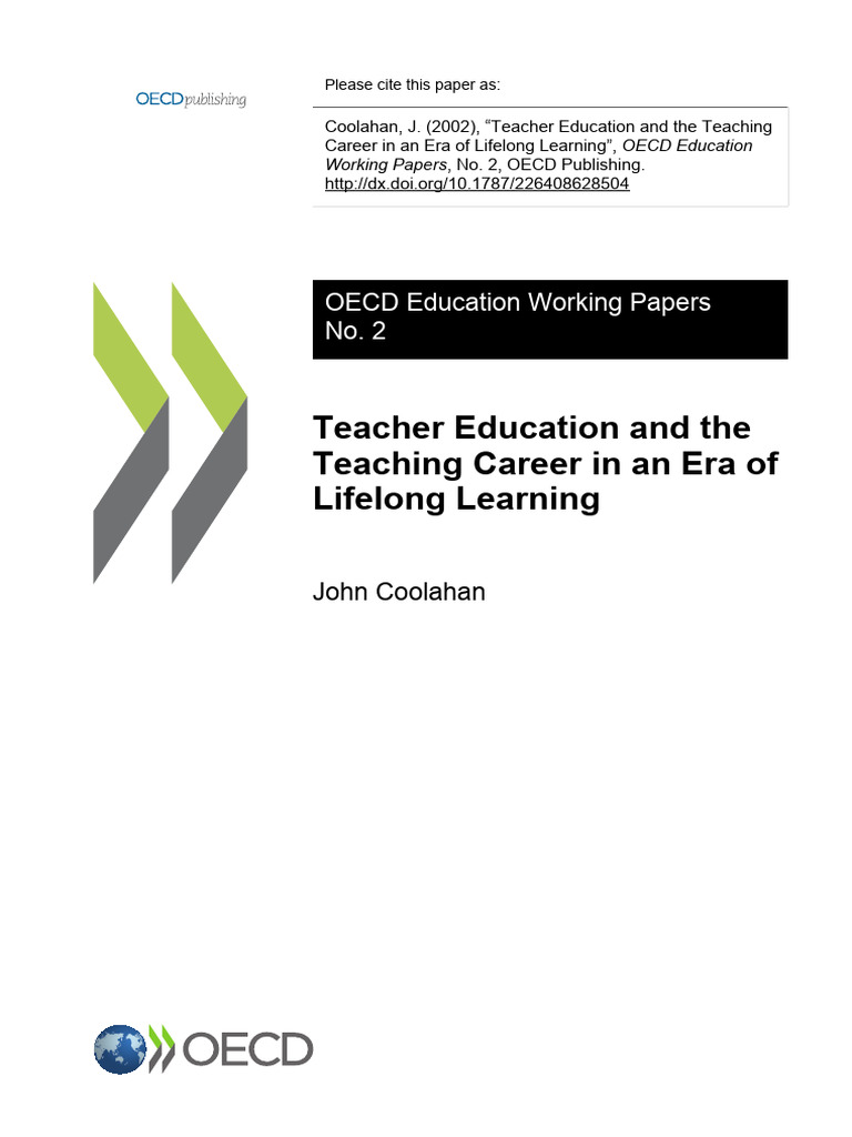OECD Lifelong Lernaing | PDF | Teachers | Learning
