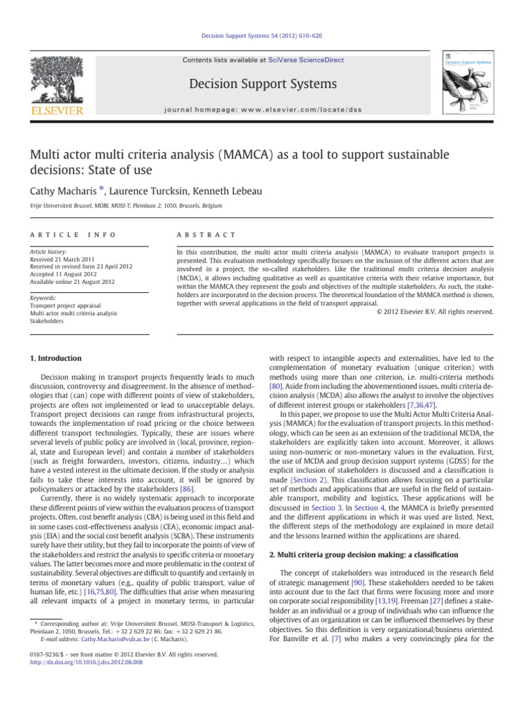 _MAMCA-005-Multi actor multi criteria analysis (MAMCA) as a tool to ...