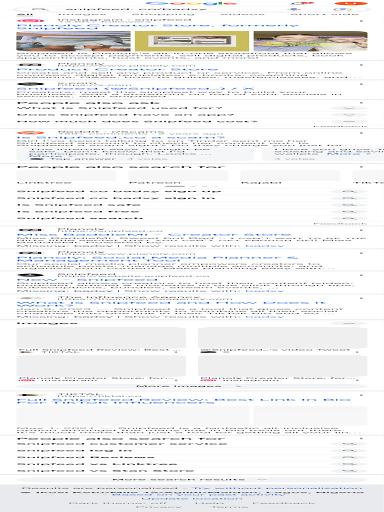 Snipfeed: Overview and Safety Insights | PDF | Online Services | World Wide Web
