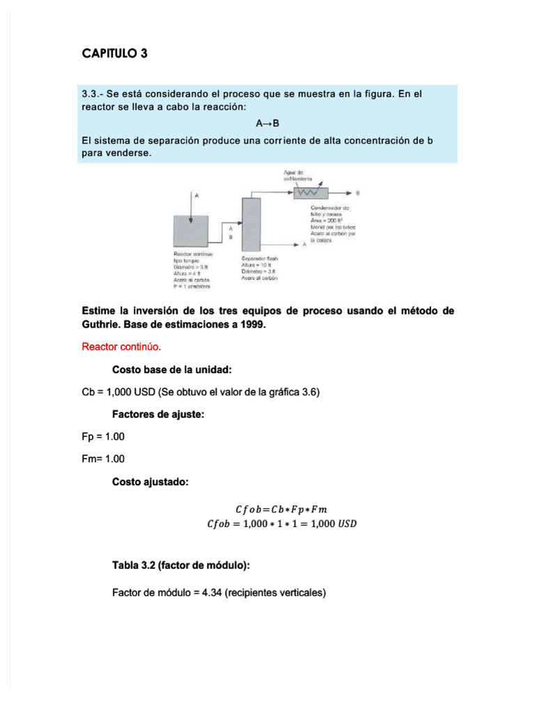 PDF Capitulo 3 Jimenez - Compress | PDF | Ingeniería de Procesos Químicos | Equipo industrial