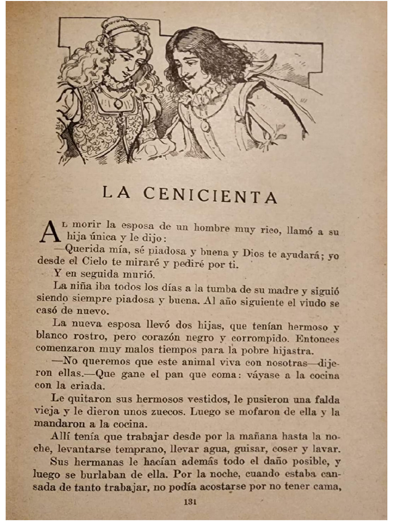 La Cenicienta Original de Los Hermanos Grim | PDF