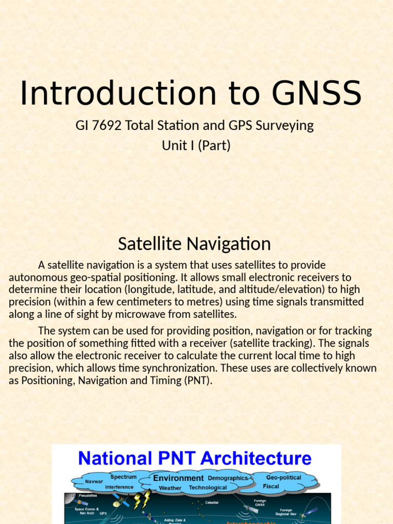 Introduction To GNSS | PDF