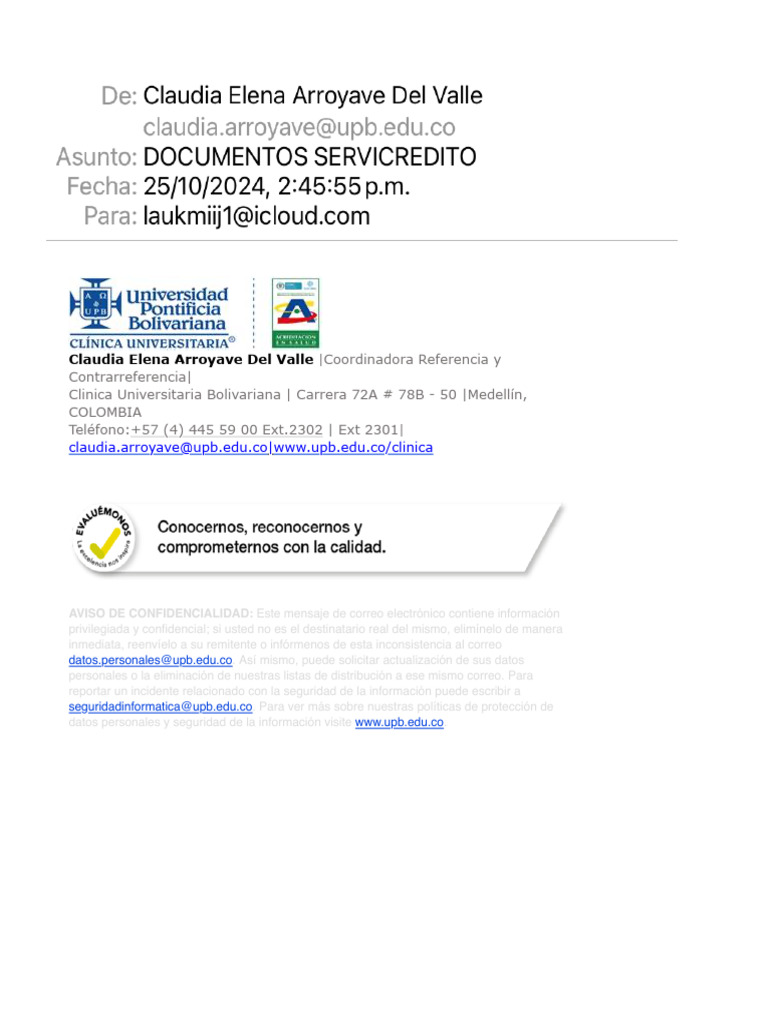 Documentos Servicredito | PDF