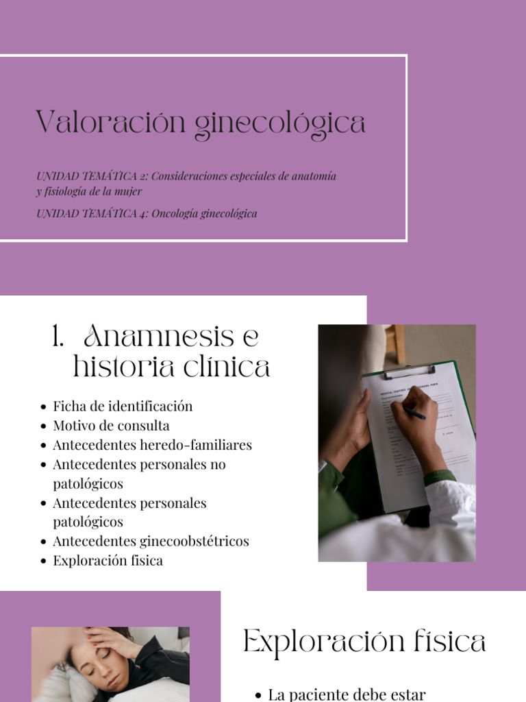Valoración Ginecológica | PDF | Glándula suprarrenal | Sistema endocrino