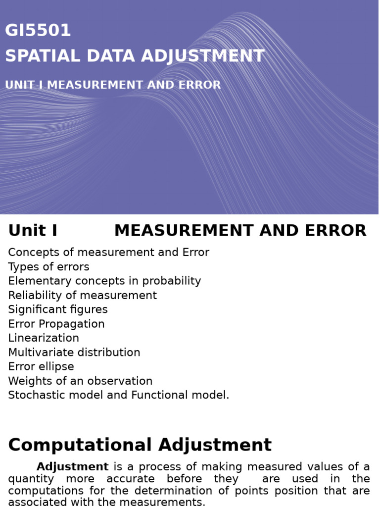 Unit-1 Measurement and Error | PDF | Significant Figures | Accuracy And ...