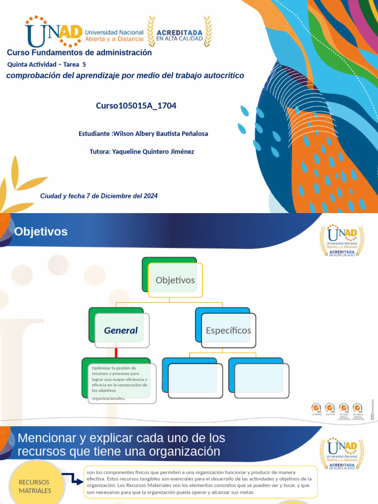 Plantilla Tarea 5(1) | PDF | Planificación | Sustentabilidad