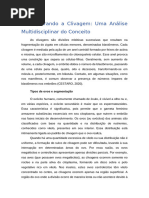 Clivagem Embrionária: Formação Multicelular | PDF | Ovo | Mitose
